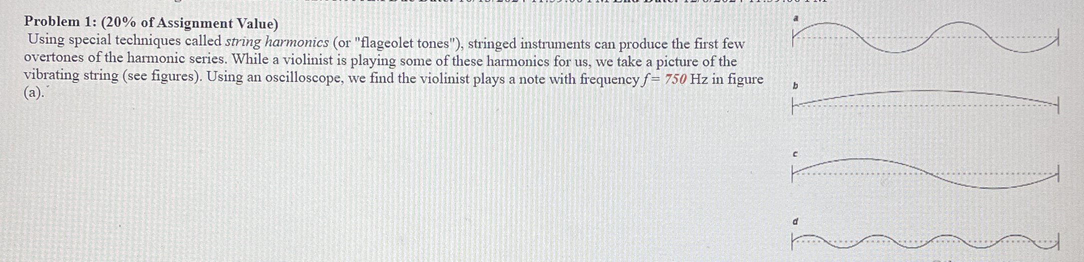 Solved Problem 1: ( 20% ﻿of Assignment Value)Using special | Chegg.com