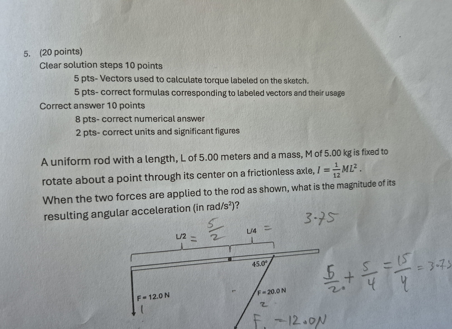 Solved (20 ﻿points)Clear solution steps 10 ﻿points5 ﻿pts- | Chegg.com