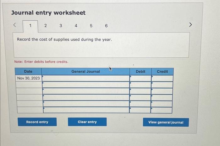 Solved 1. use information to prepare the annual adjusting | Chegg.com