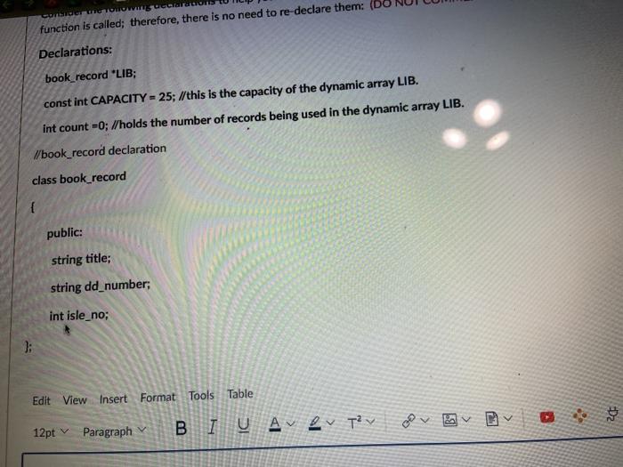 Solved Question 1 Implement Write A Vold Function Called