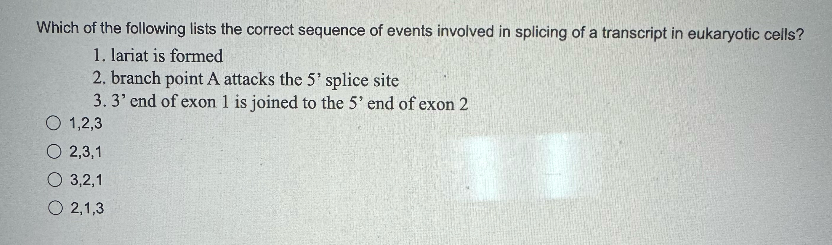 Solved Which of the following lists the correct sequence of | Chegg.com
