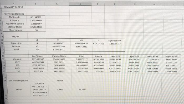 Solved GBA 306 Statistical Methods of Business 11 - Case | Chegg.com