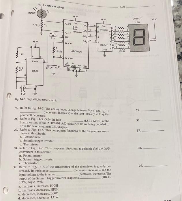 Solved Questions 35-39 | Chegg.com