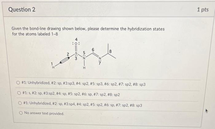 Solved Given the bond-line drawing shown below, please | Chegg.com