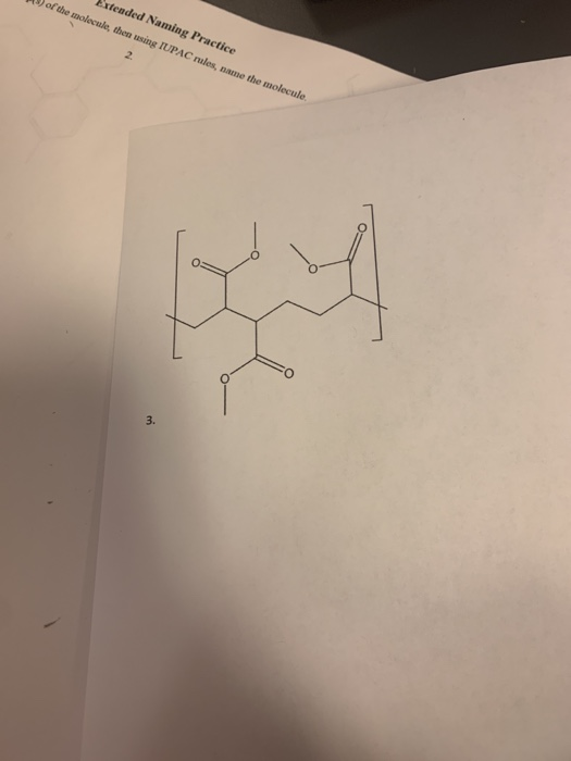 Solved draw the monomer(s) for each polymer shown. Determine | Chegg.com