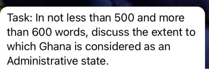 In not less than 500 and more than 600 words, discuss | Chegg.com