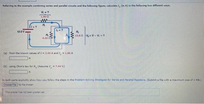 Solved Referring to the example combining series and | Chegg.com