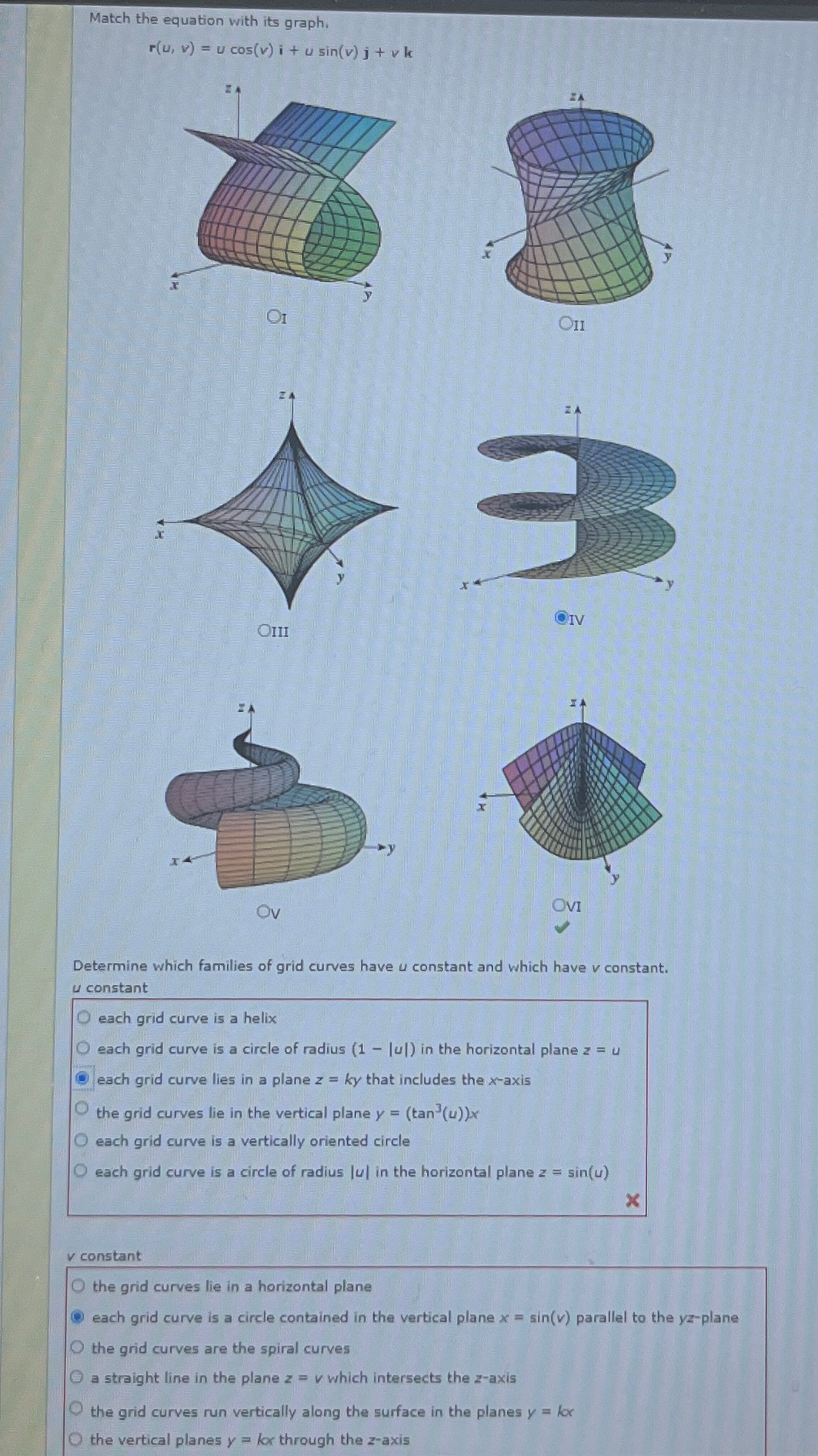 Solved Match the equation with its | Chegg.com