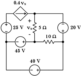 Solved Given: The circuit shown above has a | Chegg.com