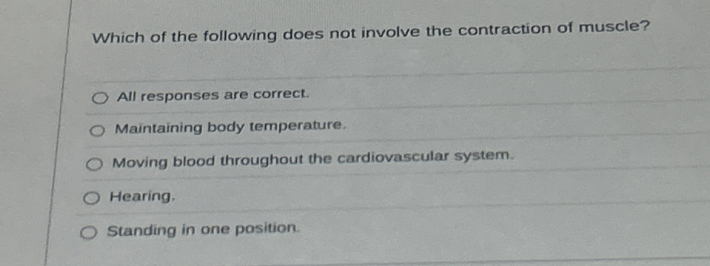 High Quality SOLUTION Which of the following does not involve the | Chegg.com
