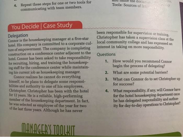 Solved the docu 4. Repeat these steps for one or two tools | Chegg.com