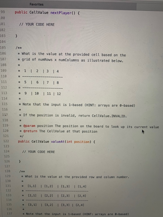 Solved PLS HELP ME WITH THIS JAVA CODE OF GAME X's AND | Chegg.com