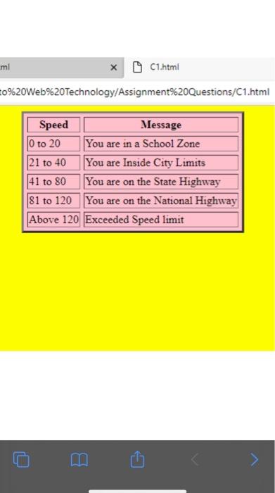 1. Create a webpage as shown below. Use JavaScript to | Chegg.com