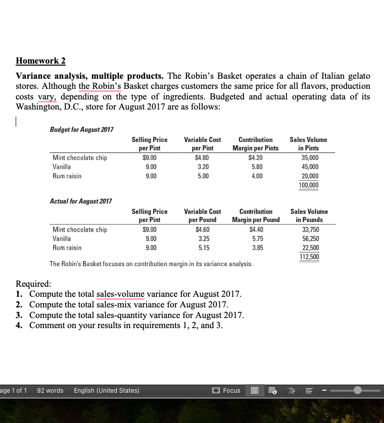 Solved "DONE THROUGH EXCEL PLEASE"1. ﻿Compute the total | Chegg.com