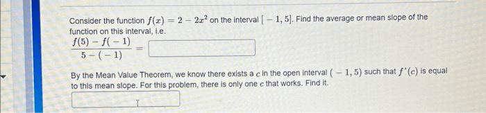 Solved Consider the function f(x)=x1 on the interval [2,12]. | Chegg.com