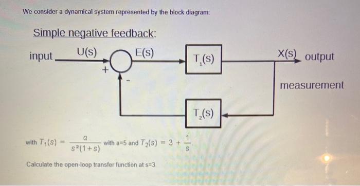 Solved We consider a dynamical system represented by the | Chegg.com