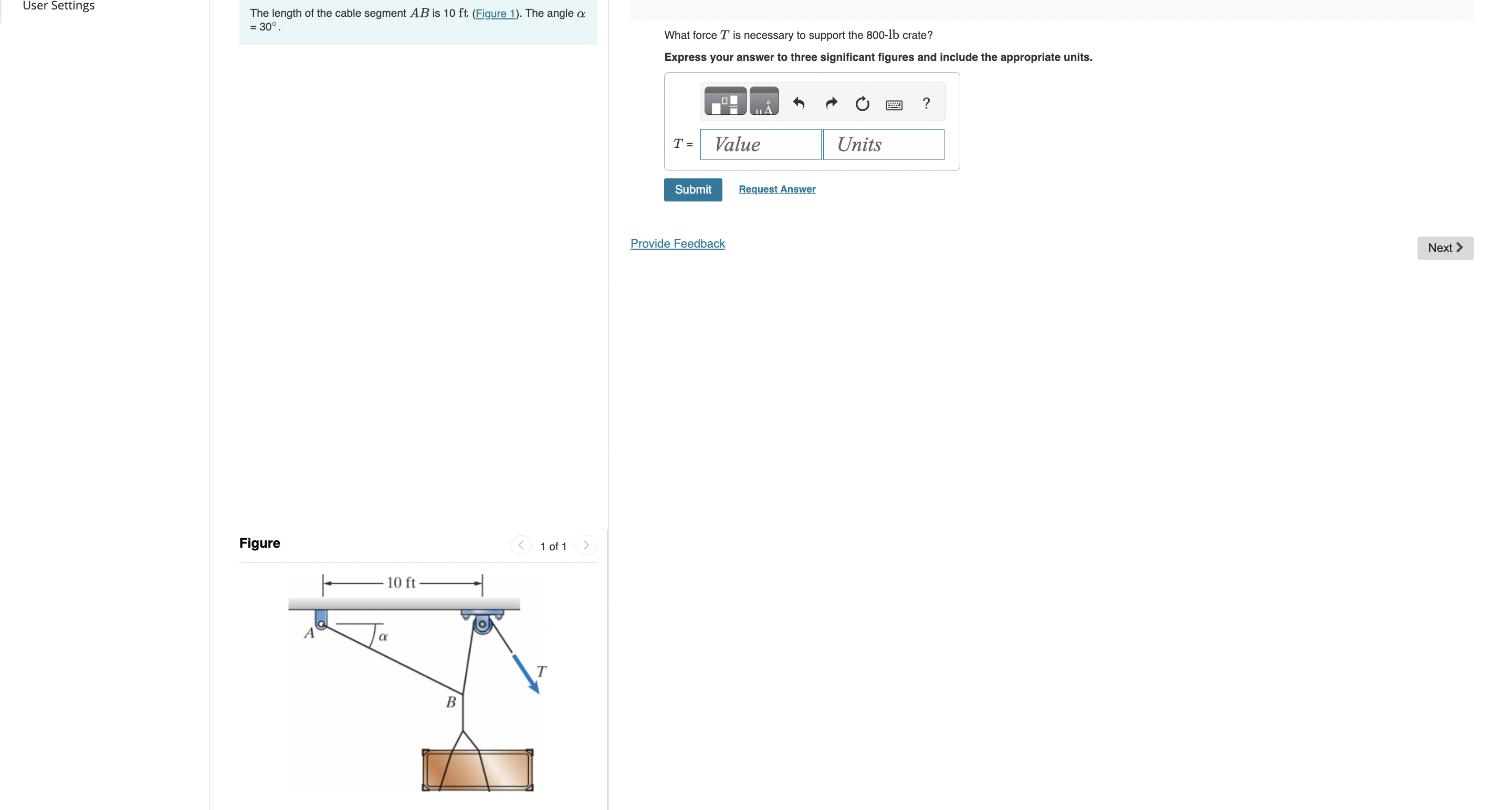 Solved How do I solve this question in Statics? a=30°.What | Chegg.com