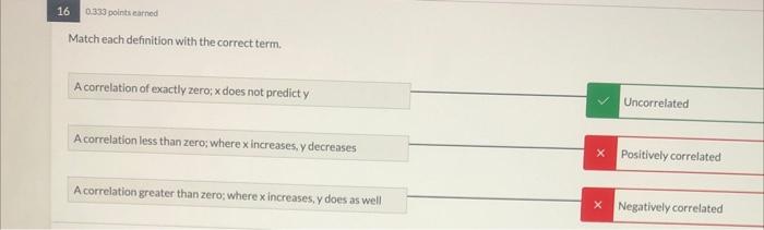 Solved Match each definition with the correct term. | Chegg.com