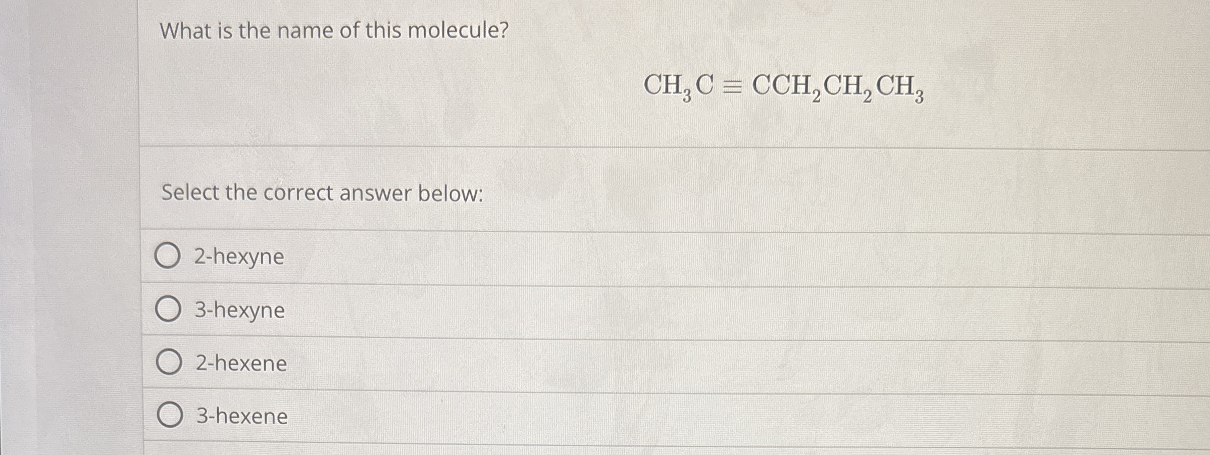 Solved What is the name of this | Chegg.com