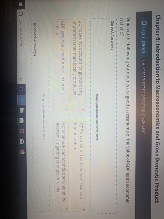Solved Chapter 6: Introduction to Macroeconomics and Gross | Chegg.com