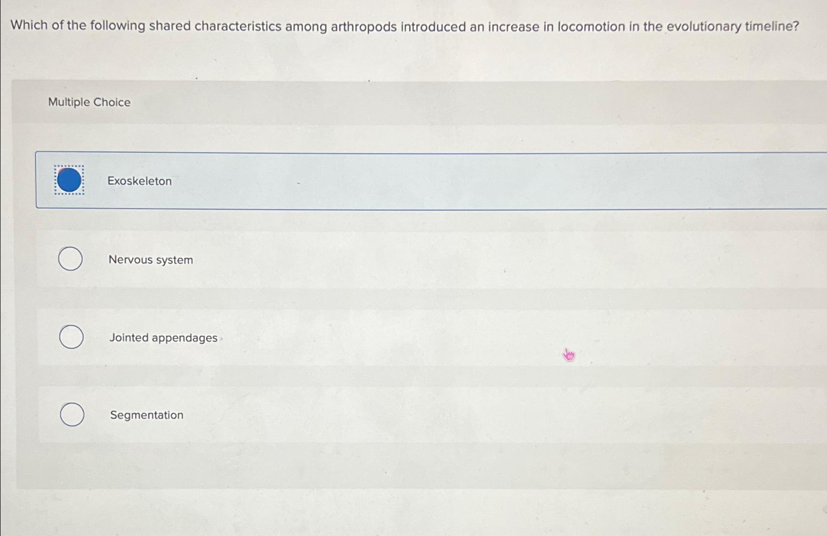 Solved Which of the following shared characteristics among | Chegg.com