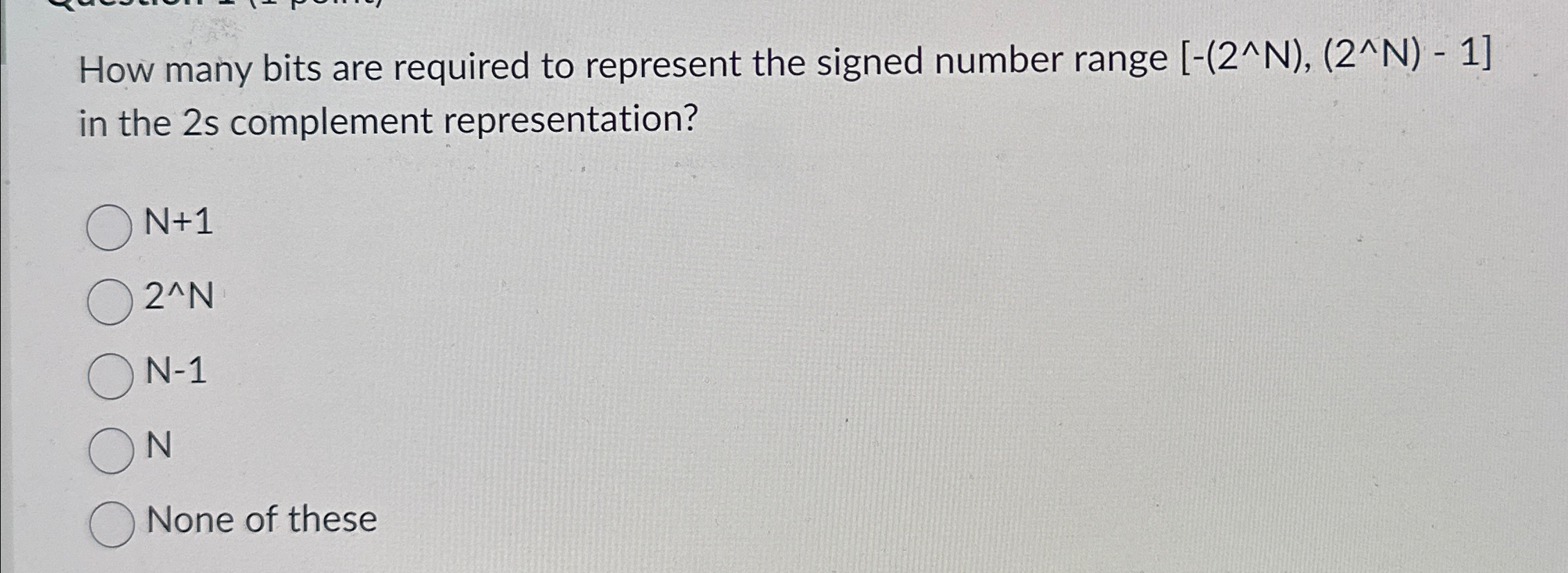 Solved How many bits are required to represent the signed | Chegg.com