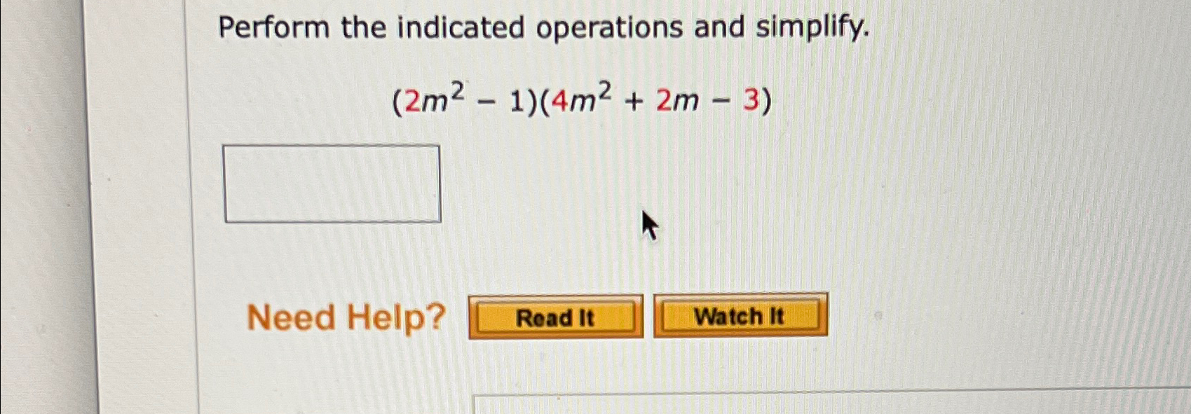 Solved Perform the indicated operations and | Chegg.com