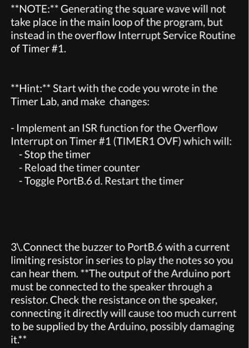 Solved Procedure 1 Write A C Program For The Arduino