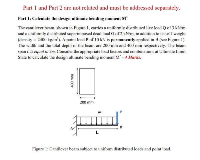 Solved Part 2: Under-reinforced concrete beam design at | Chegg.com