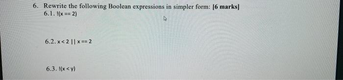 Solved 7 In The Following Java Code Fragment Assume That