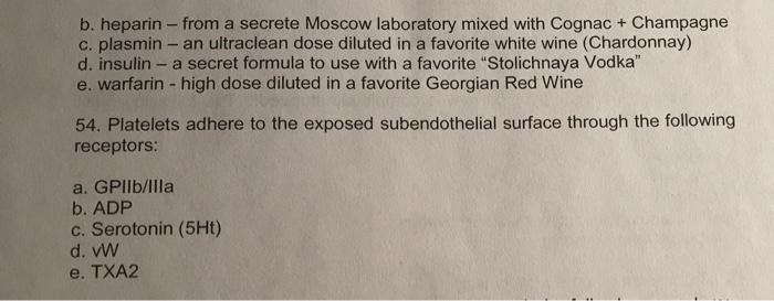 Solved 53. It was repeatedly suggested that comrade Beria | Chegg.com
