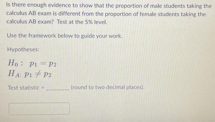 Solved Hello! Please answer all 5 parts of theproblem below | Chegg.com