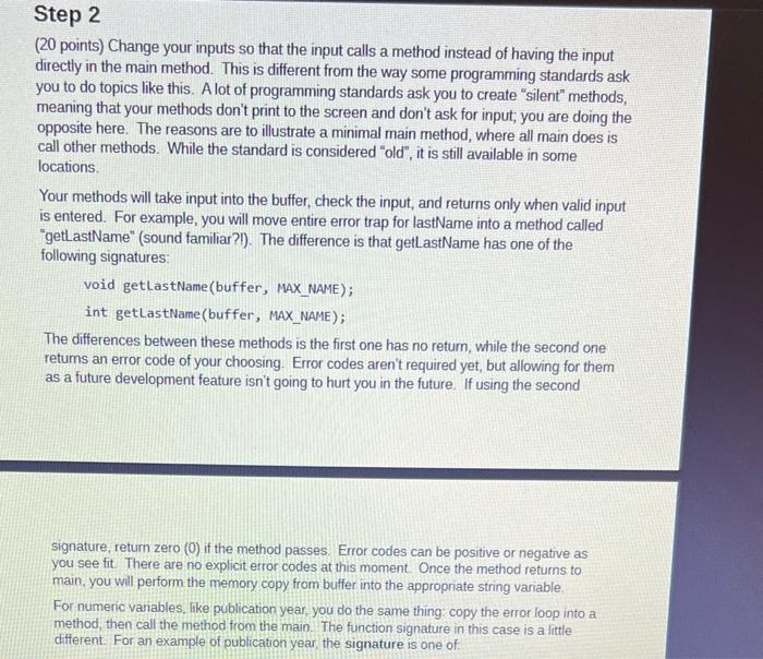 Solved (20 points) Change your inputs so that the input | Chegg.com