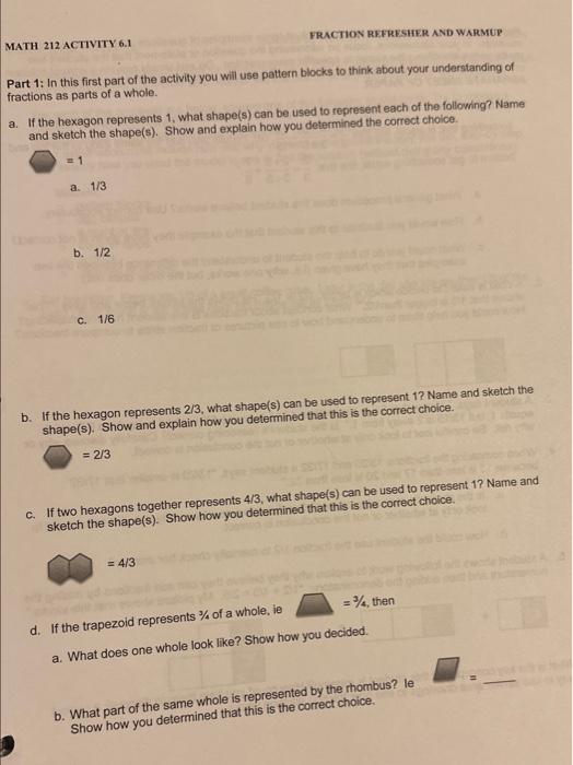 Solved Part 1: In this first part of the activity you will | Chegg.com