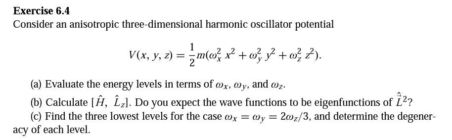 Solved Exercise 6.4 Consider an anisotropic | Chegg.com
