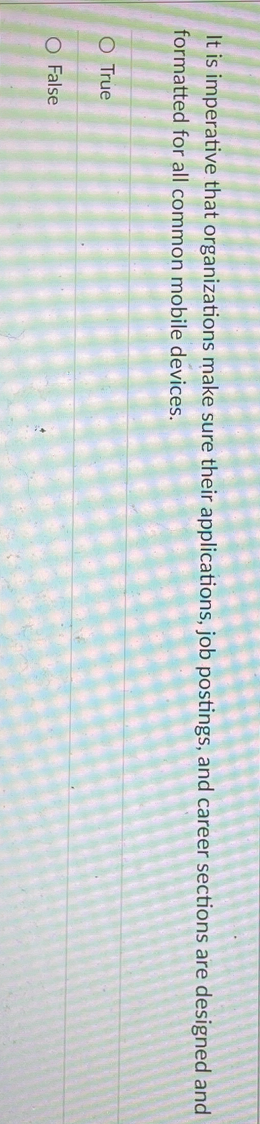 Solved It is imperative that organizations make sure their | Chegg.com