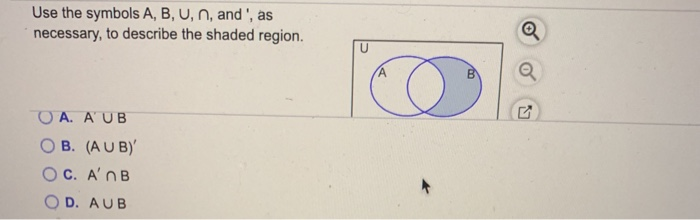 Solved A Venn diagram contains three sets, A, B, and C, as | Chegg.com