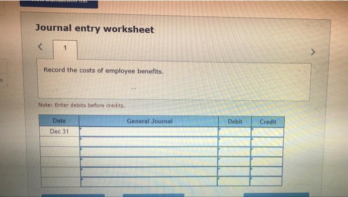 Solved Check my Exercise 11-13 Accounting for health and | Chegg.com Solved Check my Exercise 11-13 Accounting for health and | Chegg.com
