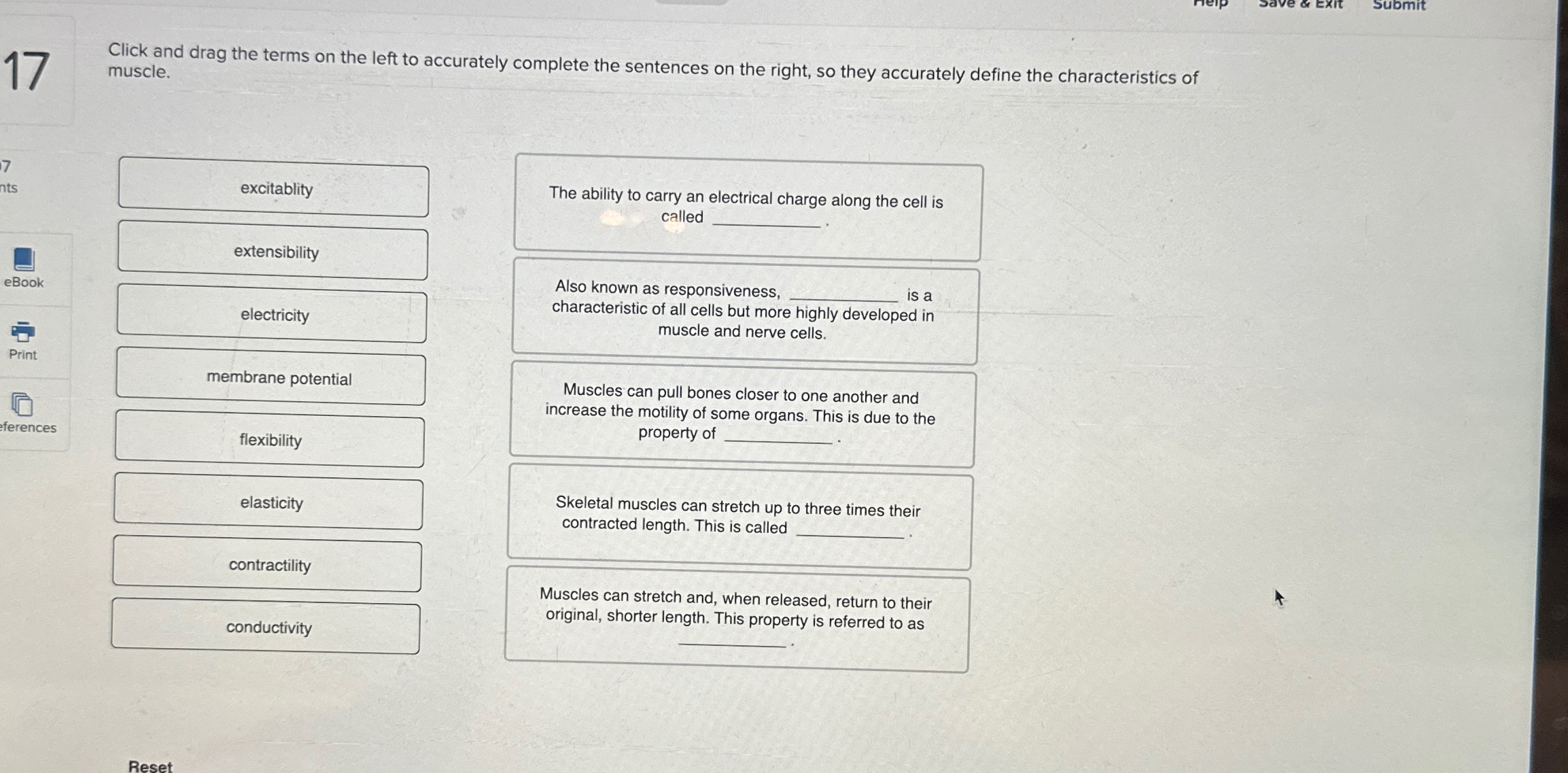 Solved Click and drag the terms on the left to accurately | Chegg.com