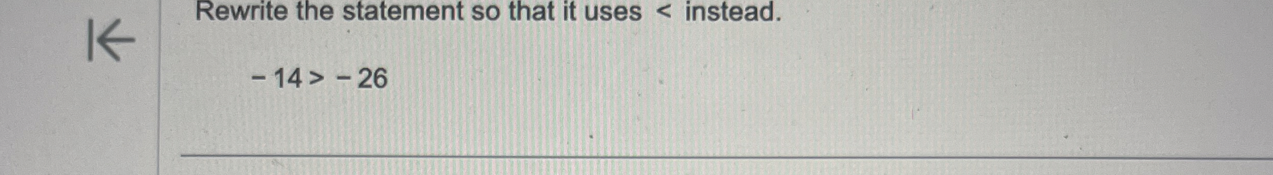 Solved How to solve Rewrite the statement so that it uses