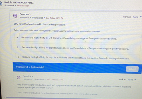 Solved Module 3 ﻿HOMEWORK Part2Homework * ﻿Due in 7 | Chegg.com