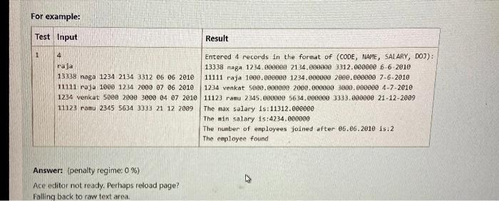 Solved 4. Write a program for the following described | Chegg.com