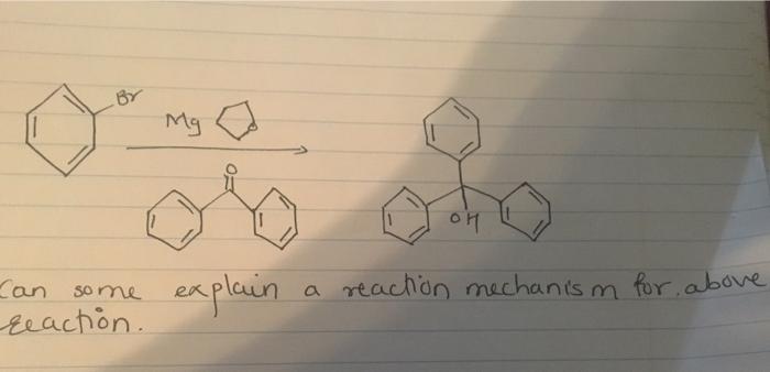 Solved Br Mg OH explain a Can some reaction. reaction | Chegg.com