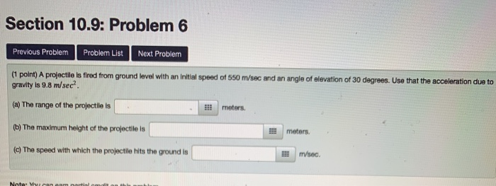 Solved Section 10 9 Problem 6 Previous Problem Problem List