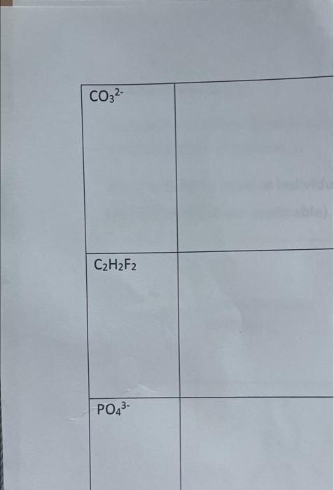 Solved draw lewis structure of: | Chegg.com