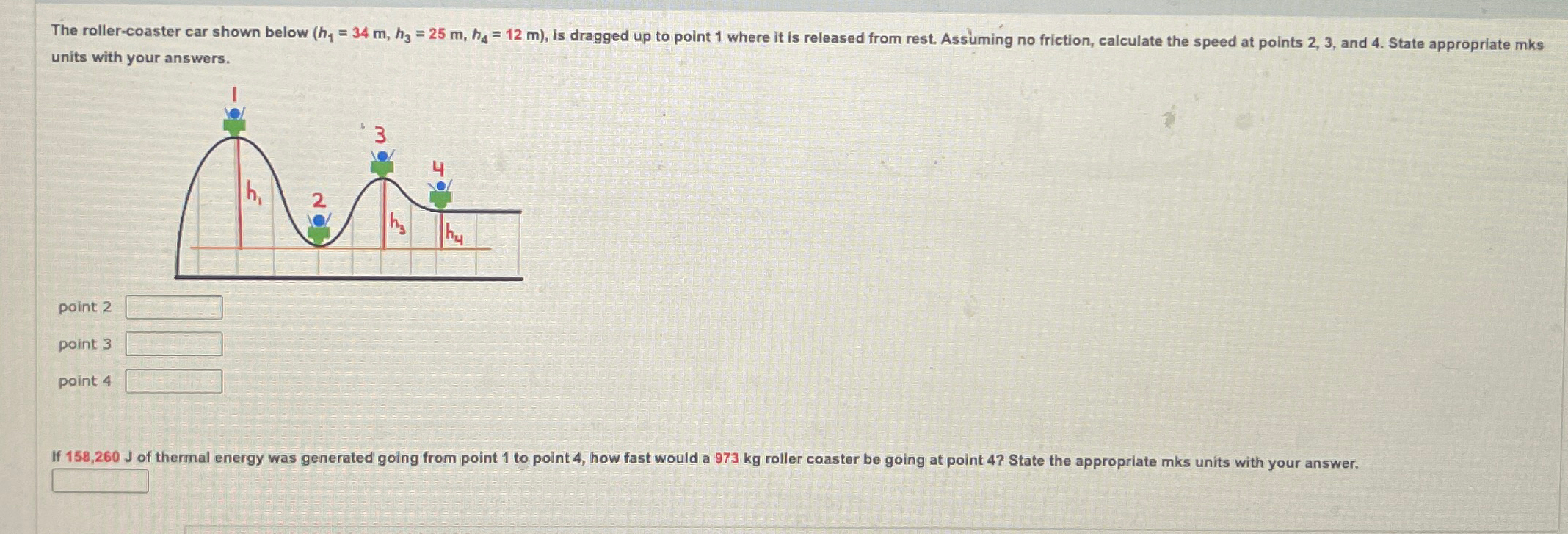 Solved units with your answers.point 2point 3point 4 | Chegg.com