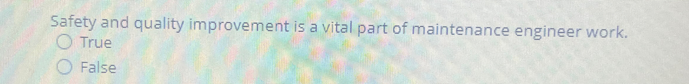 Solved Safety and quality improvement is a vital part of | Chegg.com