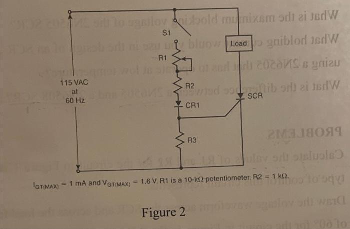Solved 16) Calculate the firing angle for the circuit in | Chegg.com