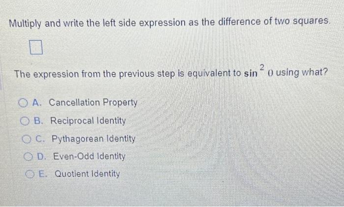 Solved Establish the identity. | Chegg.com