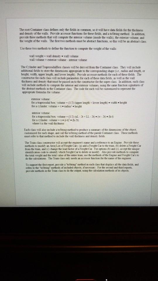 CSC205 - Program #5 Due Wednesday, November 4 (Last | Chegg.com